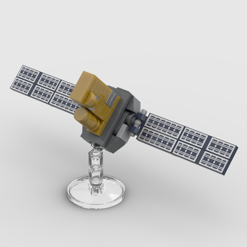 LEGO MOC 1:110 INTEGRAL telescope by alekru | Rebrickable - Build with LEGO