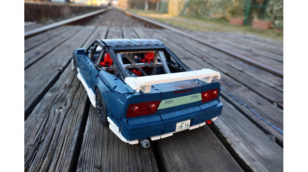 LEGO MOC-104190 Nissan 180SX / 240SX Type X by Gray_Gear | Rebrickable ...