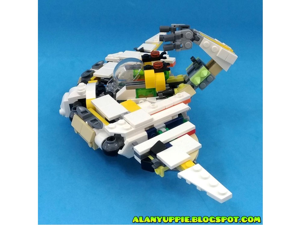 Lego Moc Transformer Submarine From Lego Creator 31115 Space Mining
