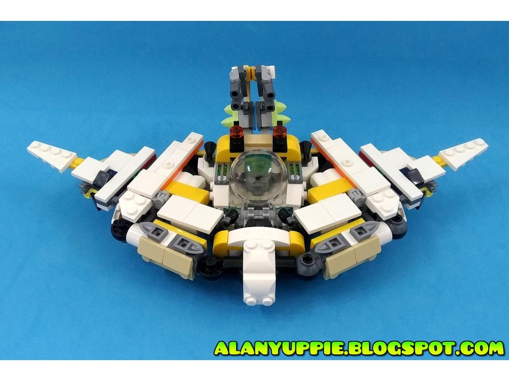 Lego Moc Transformer Submarine From Lego Creator 31115 Space Mining