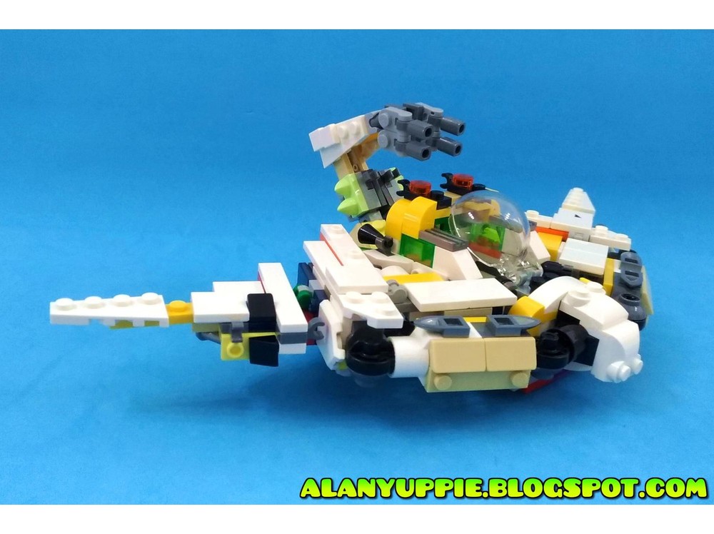 Lego Moc Transformer Submarine From Lego Creator 31115 Space Mining