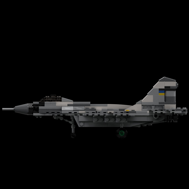 LEGO MOC 1:65 Ukrainian MiG-29 ("Ghost of Kyiv") by mkbricks25 ...