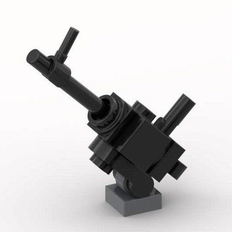 LEGO MOC DShK_MG_Tiny by brickstugmuffin | Rebrickable - Build with LEGO