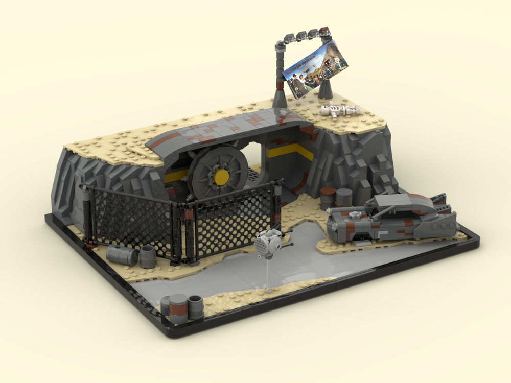 Lego Moc Fallout Nuclear Shelter Vault By Grisbee Rebrickable