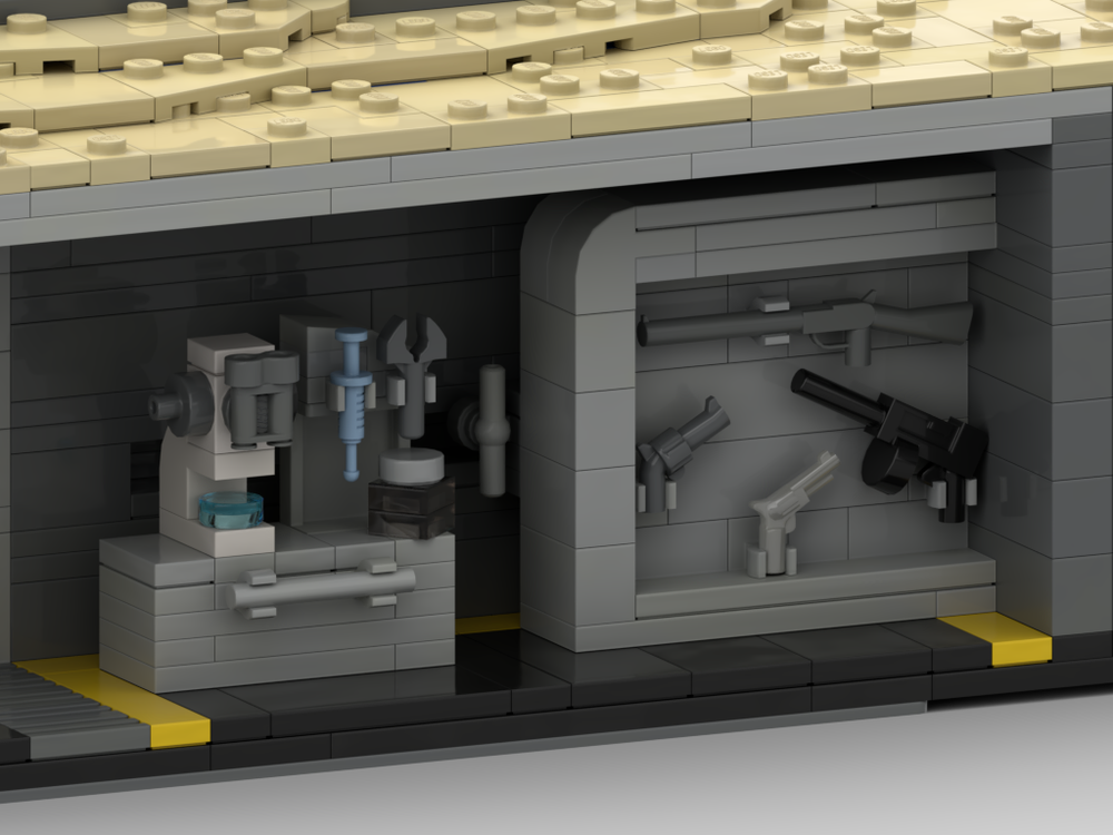 Lego Moc Fallout Nuclear Shelter Vault By Grisbee Rebrickable