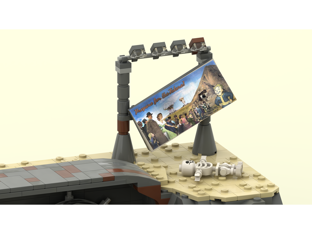 Lego Moc Fallout Nuclear Shelter Vault By Grisbee Rebrickable
