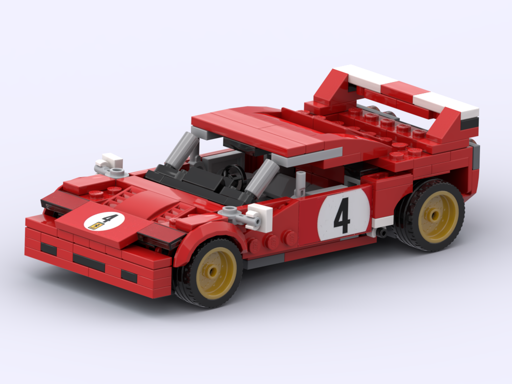 LEGO MOC Ferrari F40 by Agent Orange | Rebrickable - Build with LEGO