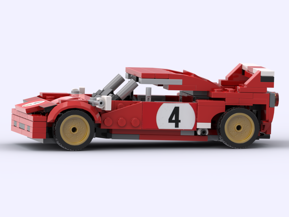 LEGO MOC Ferrari F40 by Agent Orange | Rebrickable - Build with LEGO
