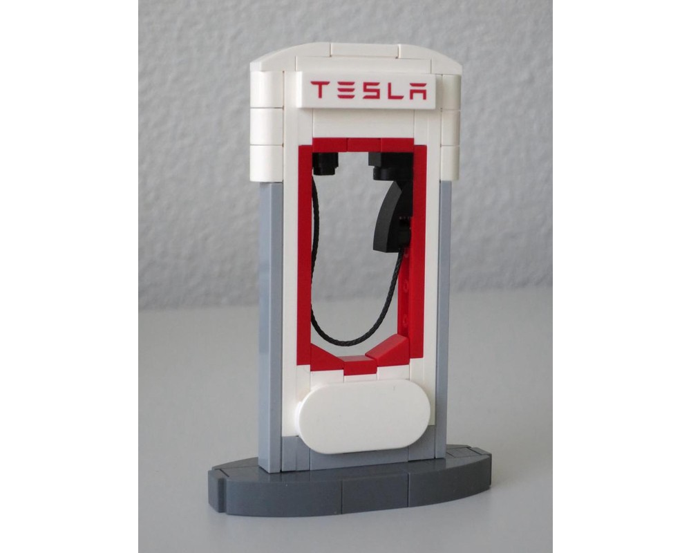 LEGO MOC Tesla Supercharger (1:20) by lunabricks | Rebrickable - Build ...