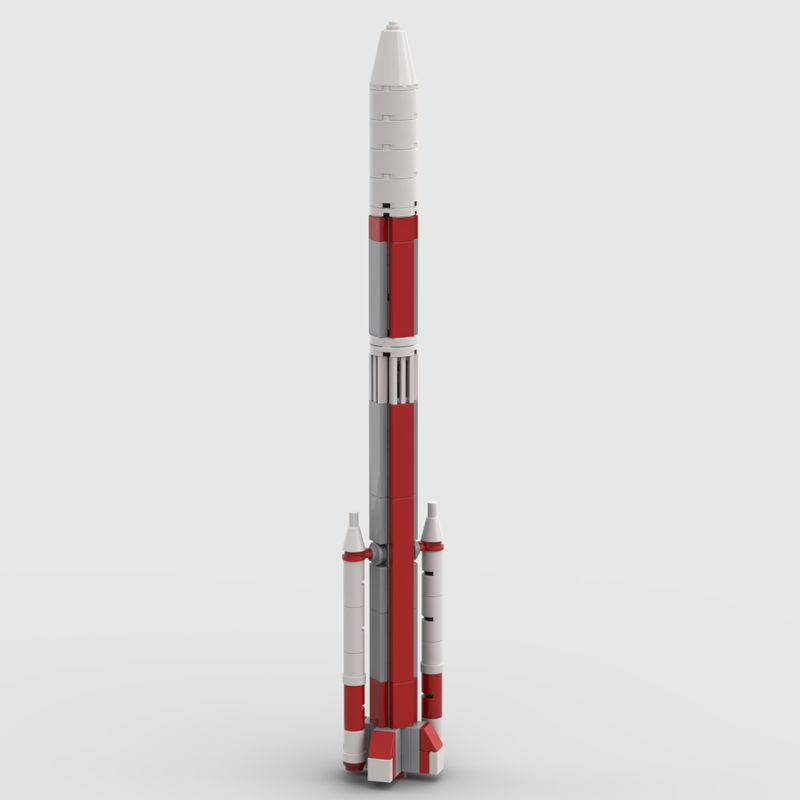 LEGO MOC 1:110 Mu-3SII by alekru | Rebrickable - Build with LEGO