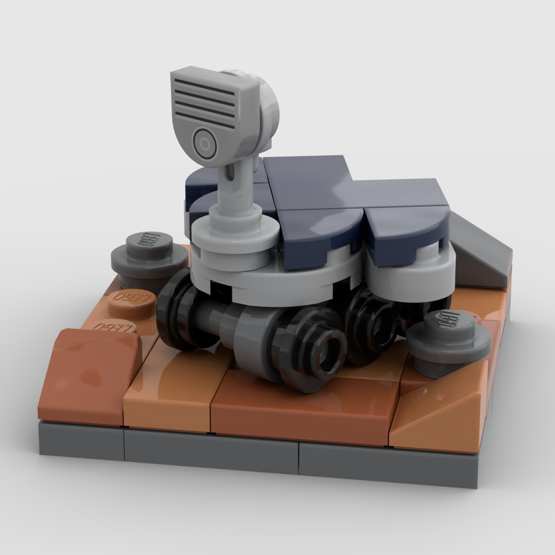 LEGO MOC 1:110 Zhurong Rover by alekru | Rebrickable - Build with LEGO