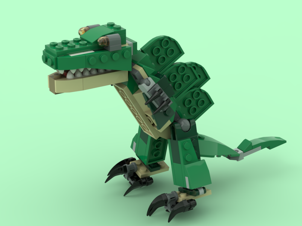 LEGO MOC 31058 Godzilla by LegoDesigner | Rebrickable - Build with LEGO
