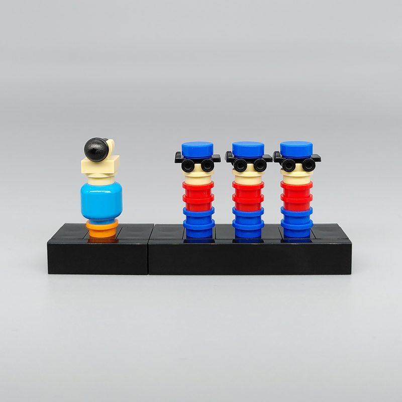 LEGO MOC Pete and the Beagle Boys by mbmocs | Rebrickable - Build with LEGO