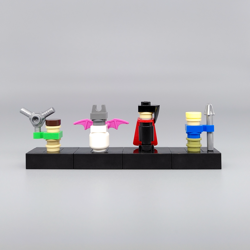 LEGO MOC FF7 Party People Continued by mbmocs | Rebrickable - Build ...