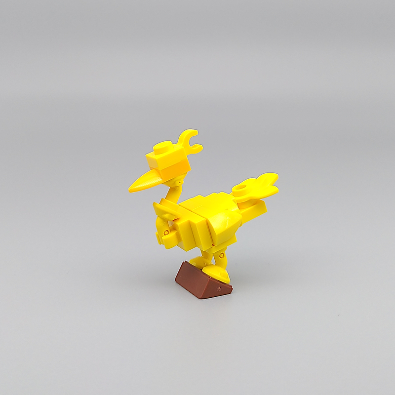 LEGO MOC FF7 Chocobo by mbmocs | Rebrickable - Build with LEGO