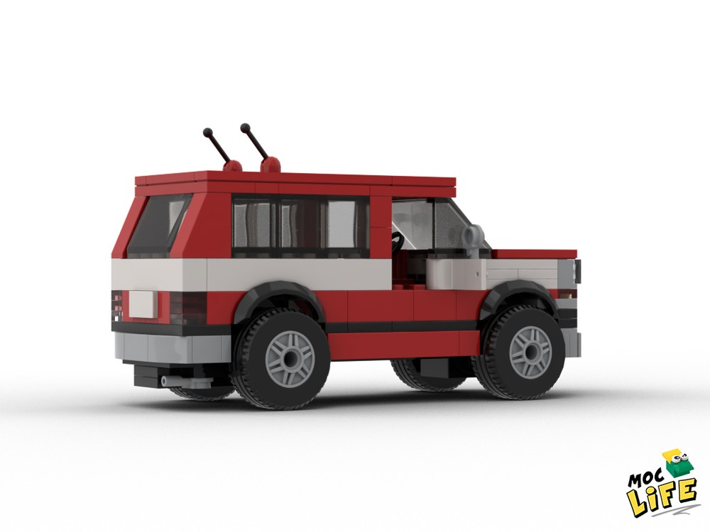 Lego Moc Dodge Ramcharger By Moclife Rebrickable Build With Lego