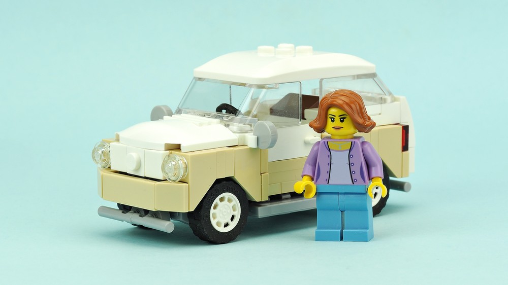 LEGO MOC Small vintage car by De_Marco | Rebrickable - Build with LEGO