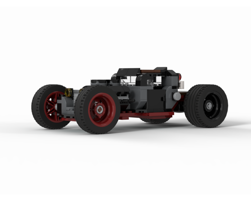 Lego Moc Rat Rod V8 By Gaspanda Rebrickable Build With Lego