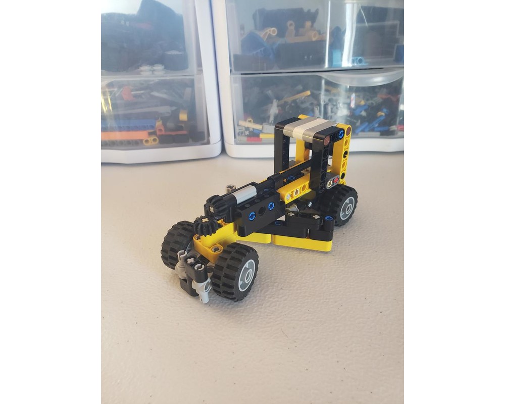 LEGO MOC 42133 Road Grader by A_Dilophosaurus | Rebrickable - Build ...