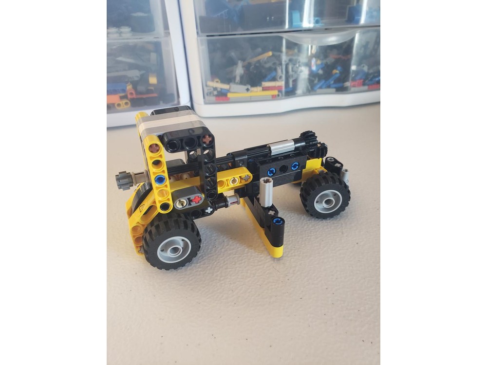 LEGO MOC 42133 Road Grader by A_Dilophosaurus | Rebrickable - Build ...
