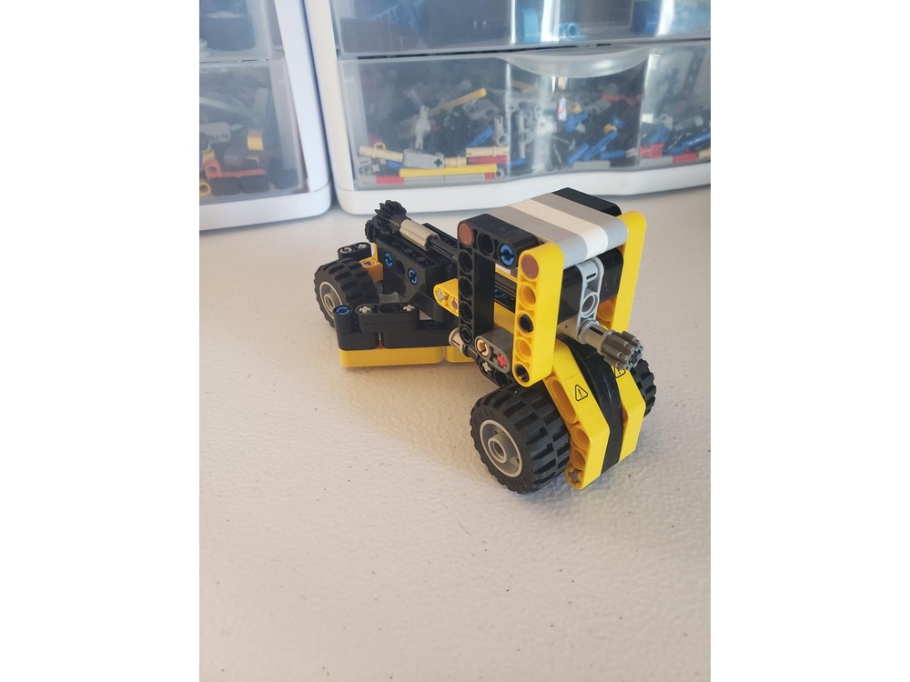 LEGO MOC 42133 Road Grader by A_Dilophosaurus | Rebrickable - Build ...