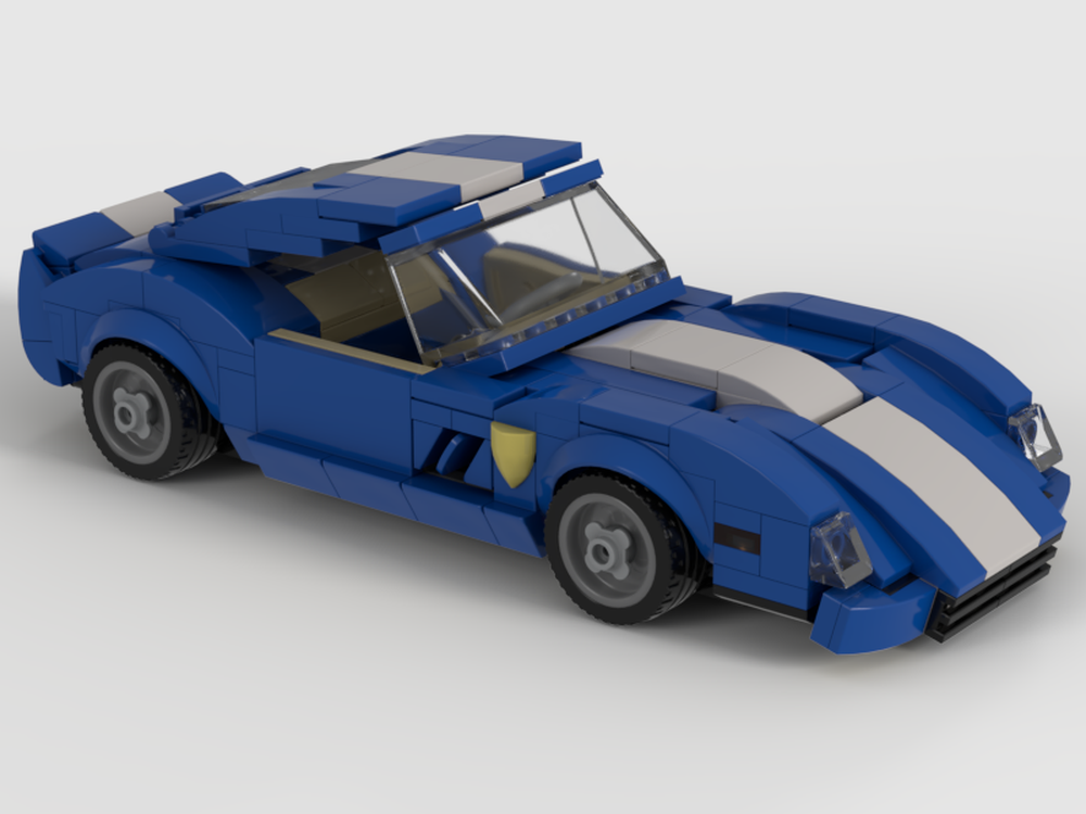 LEGO MOC Ferrari 250 GTO (1962) by Polith | Rebrickable - Build with LEGO