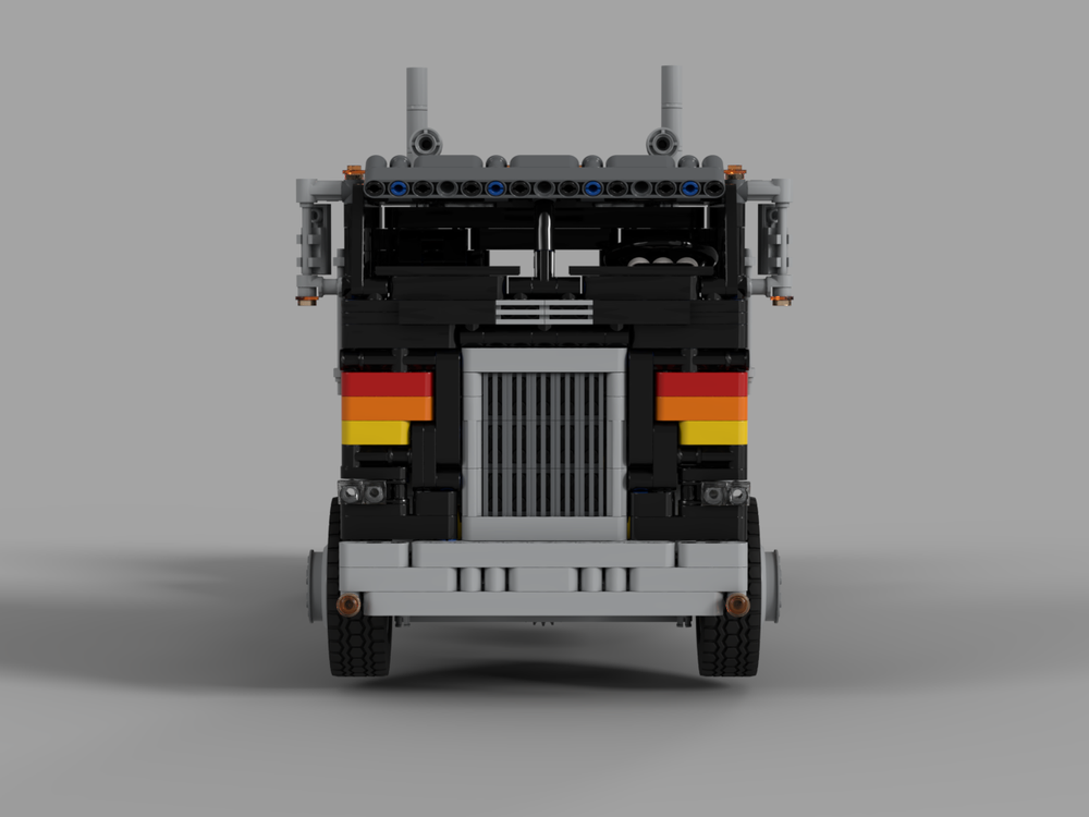 LEGO MOC Freightliner FLA Cabover by Mani91 | Rebrickable - Build with LEGO