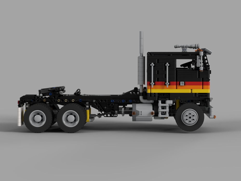 LEGO MOC Freightliner FLA Cabover by Mani91 | Rebrickable - Build with LEGO