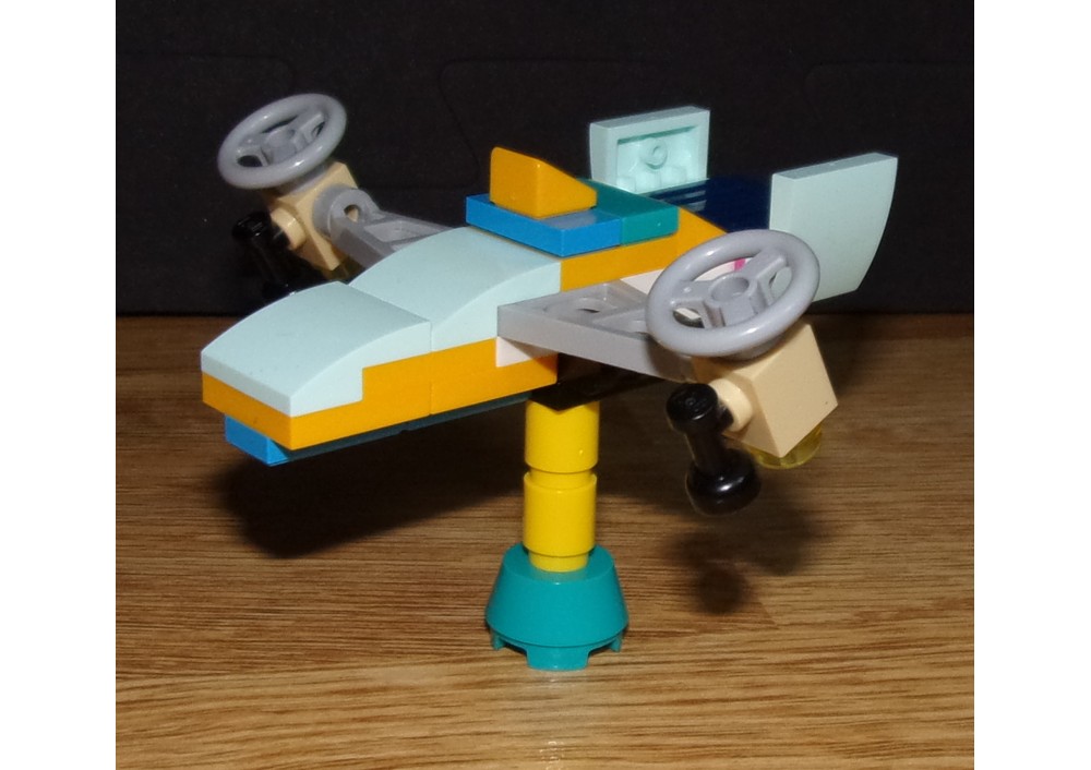Lego Moc Electro Plane By Justice8 Rebrickable Build With Lego