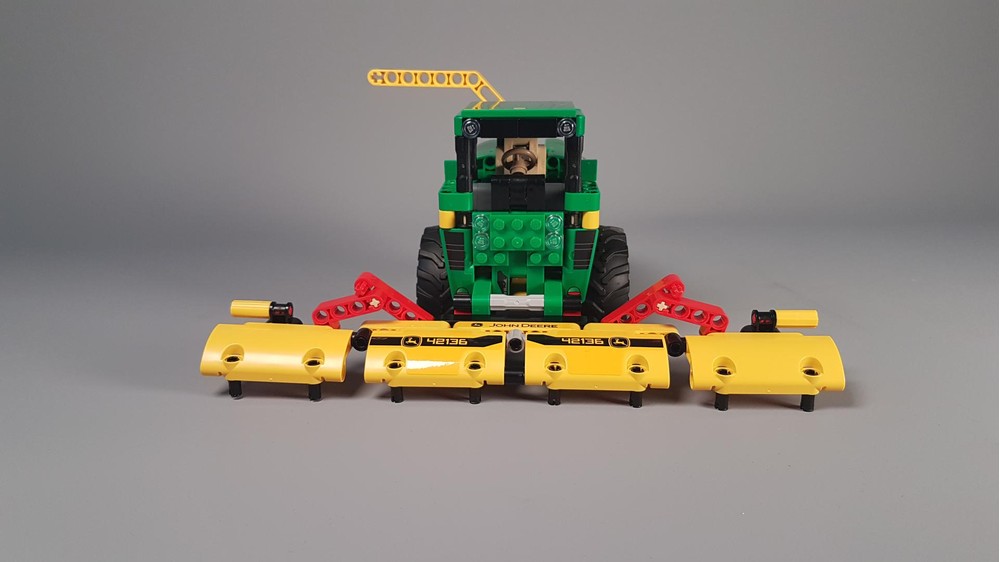 Lego Moc 42136 B Model John Deere Forage Harvester By Mäkkes
