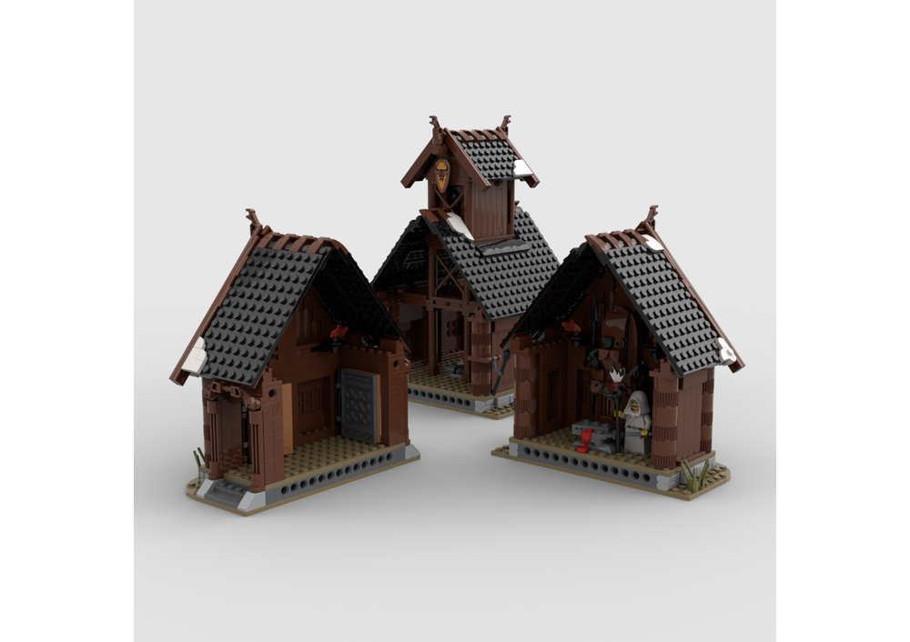 LEGO MOC Viking God House by bricks_fan_uy | Rebrickable - Build with LEGO