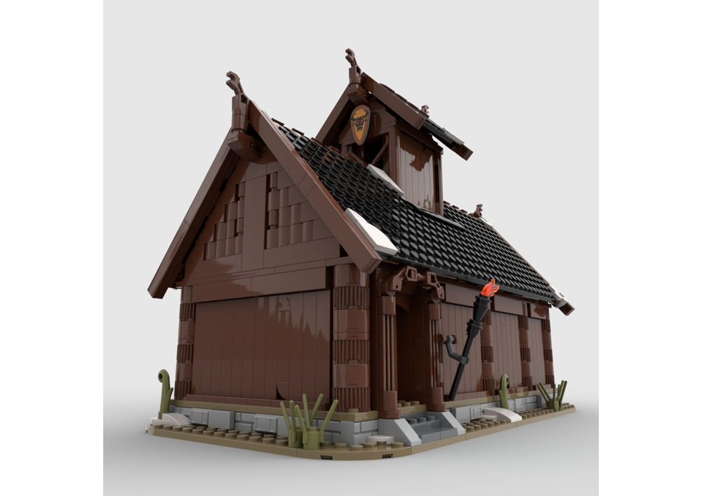 LEGO MOC Viking God House by bricks_fan_uy | Rebrickable - Build with LEGO