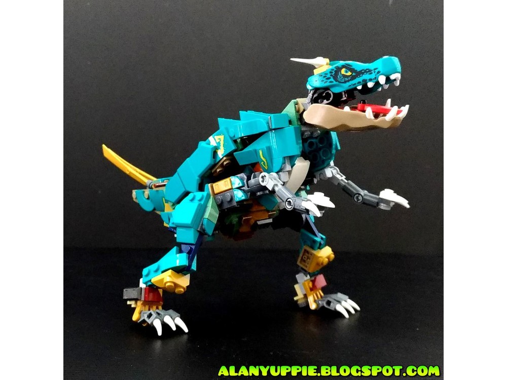 LEGO MOC Transformer Dinosaur from LEGO Ninjago 71746: Jungle Dragon by ...