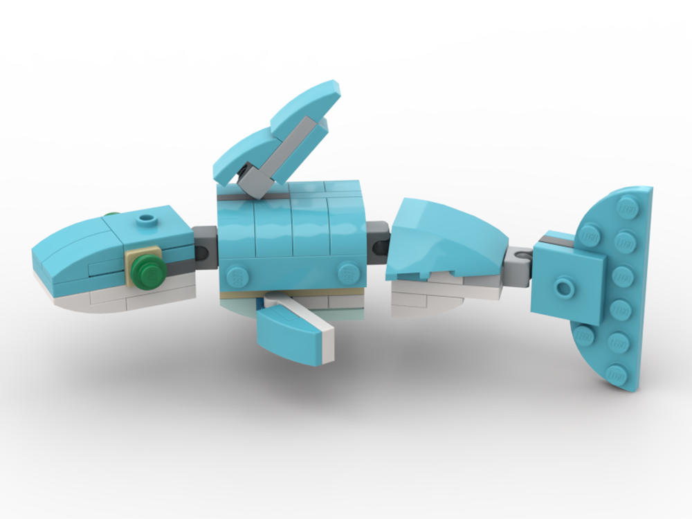 LEGO MOC 31128 Shark by PocMoc | Rebrickable - Build with LEGO