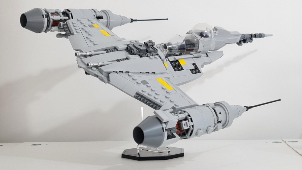 Lego Moc Mando N 1 Starfighter By Renegade369 Rebrickable Build
