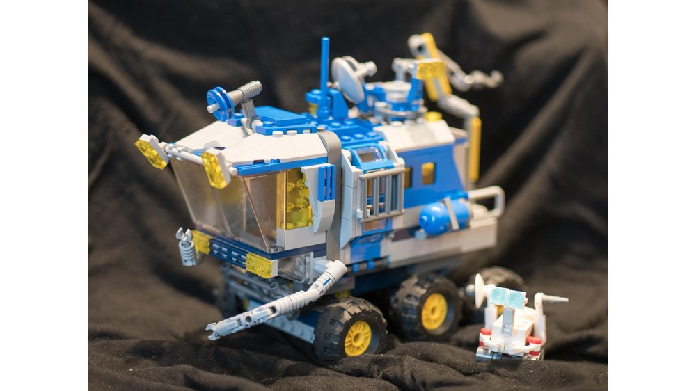 Lego Moc Classic Space Rover By Wirresdenken Rebrickable Build With