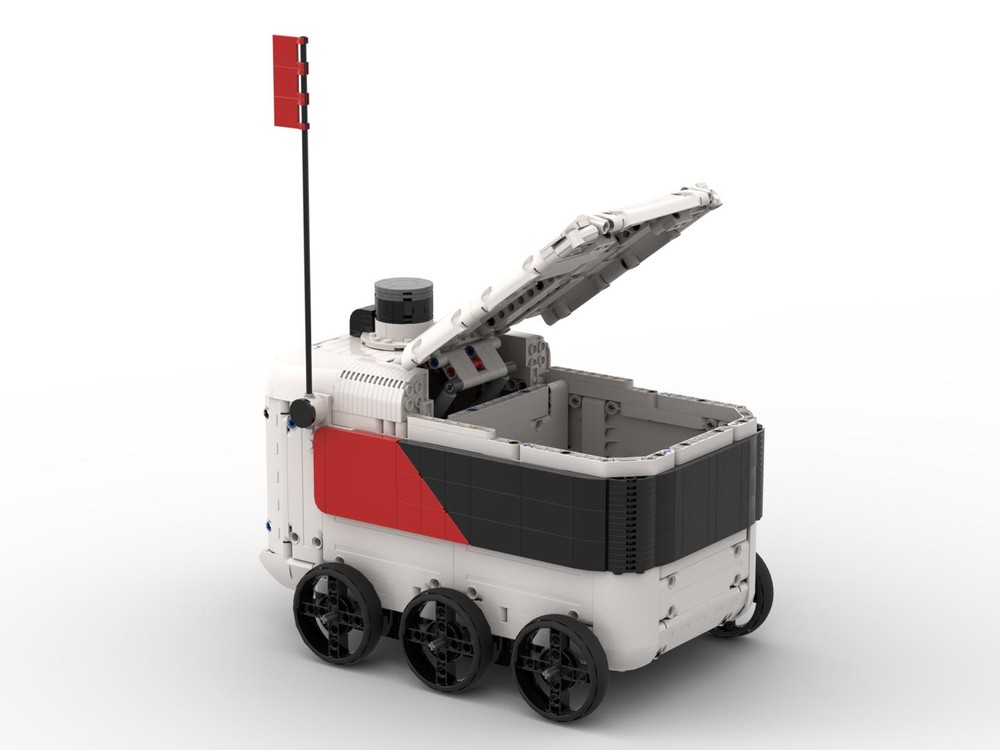 LEGO MOC Yandex.Rover - autonomous delivery robot by FuriousDog ...
