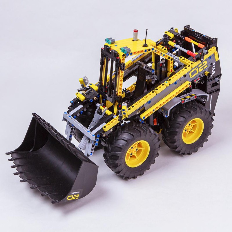 LEGO MOC Skid Steer Loader (42081 c-model) by klimax | Rebrickable ...