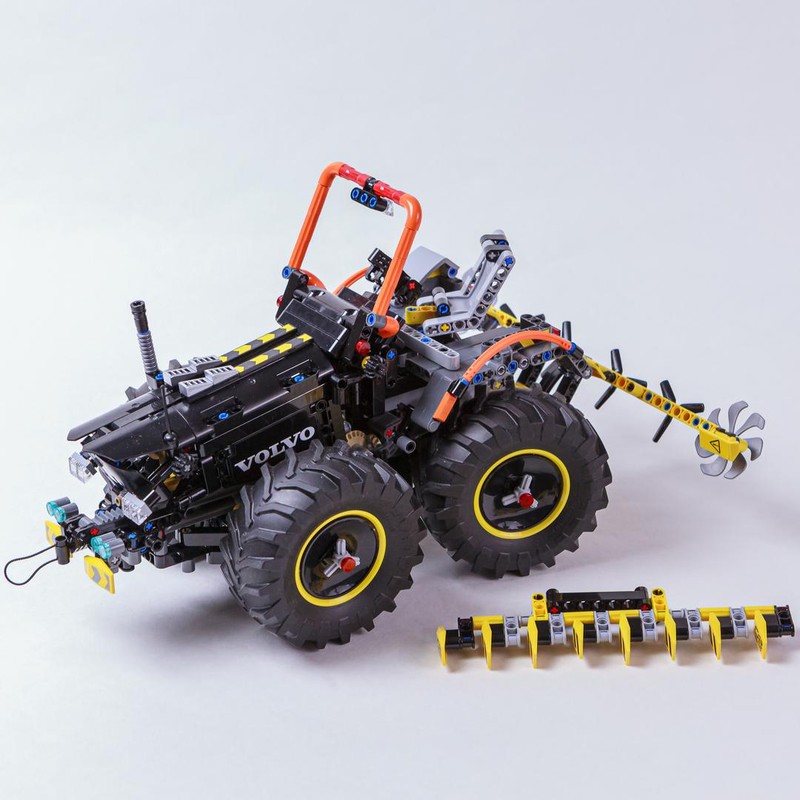 LEGO MOC Tractor (42081 c-model) by klimax | Rebrickable - Build with LEGO