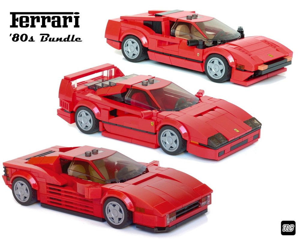 LEGO MOC Ferrari '80s Bundle by _TLG_ | Rebrickable - Build with LEGO