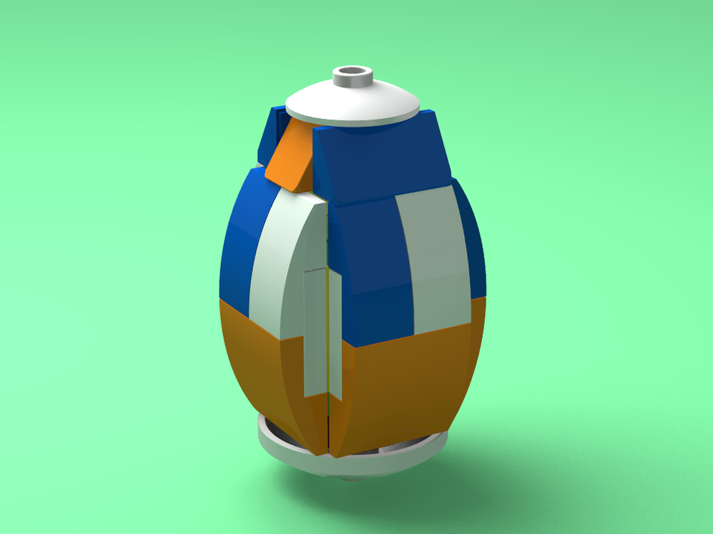 LEGO MOC Simple Egg by schnabbo | Rebrickable - Build with LEGO