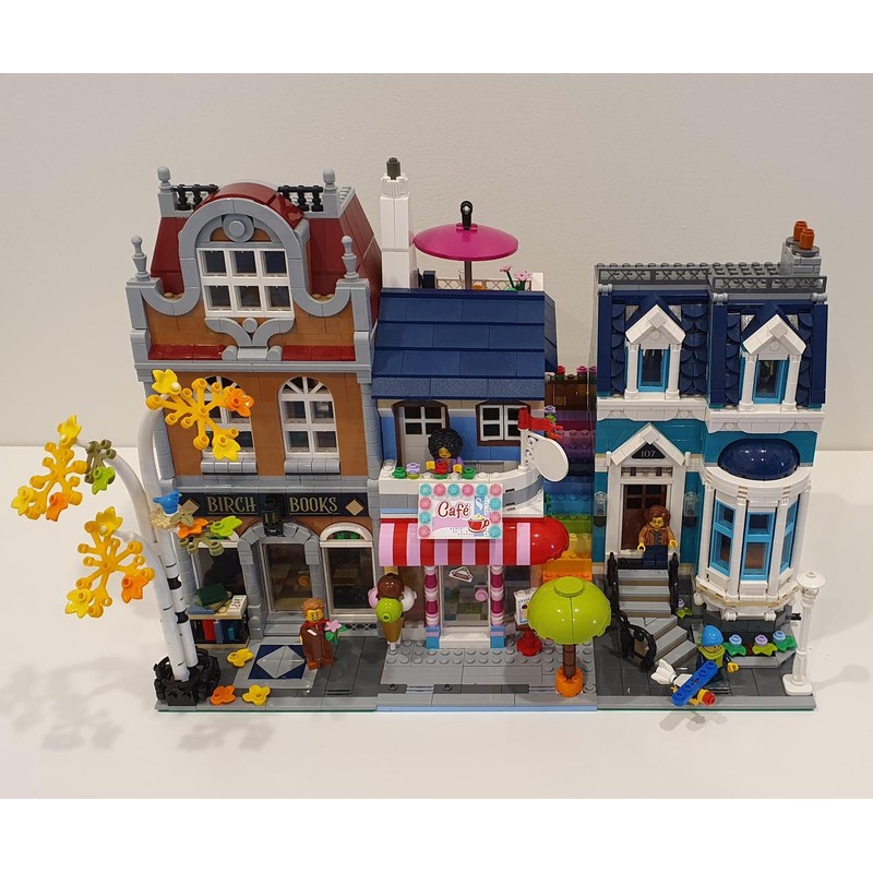 LEGO MOC Friends Cafe Modular by icedragonj | Rebrickable - Build with LEGO