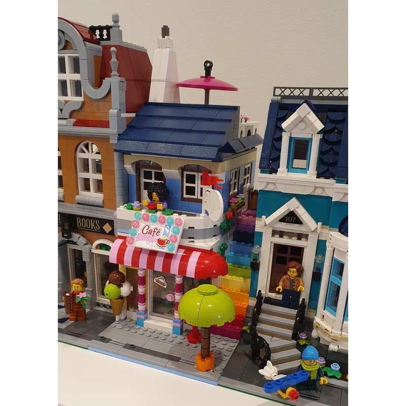 LEGO MOC Friends Cafe Modular by icedragonj | Rebrickable - Build with LEGO