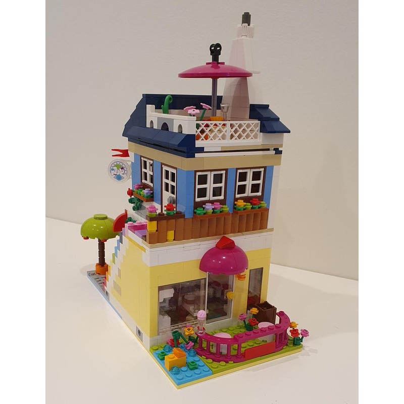 LEGO MOC Friends Cafe Modular by icedragonj | Rebrickable - Build with LEGO