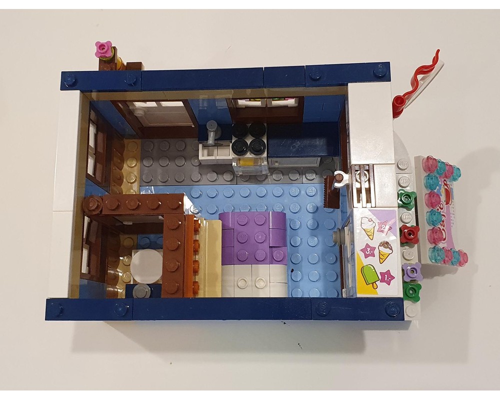 LEGO MOC Friends Cafe Modular by icedragonj | Rebrickable - Build with LEGO