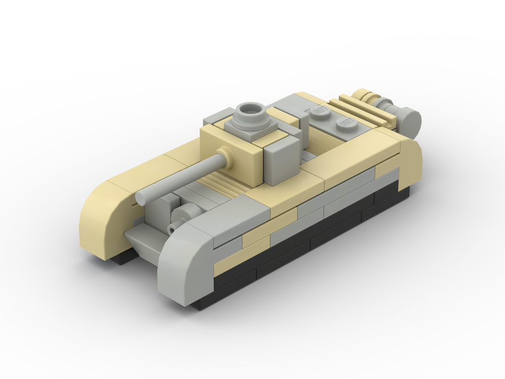 LEGO MOC Churchill tank - micro tank - UK by TheLordd | Rebrickable ...