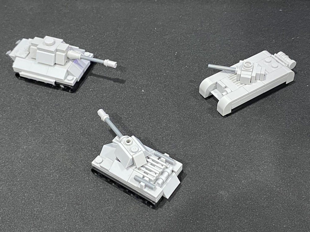 LEGO MOC Churchill tank - micro tank - UK by TheLordd | Rebrickable ...