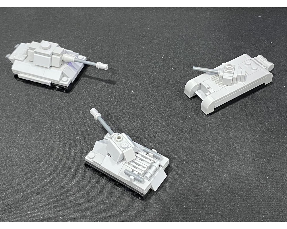 LEGO MOC Churchill tank - micro tank - UK by TheLordd | Rebrickable ...