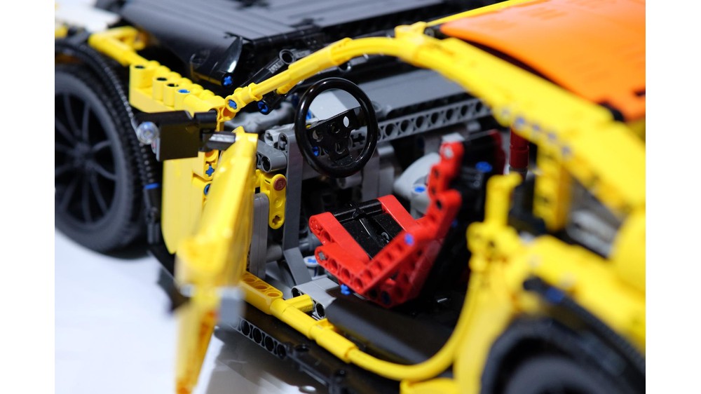 Lego Moc Nissan Fairlady 350z 18 Scale Moc By Isaac Yaw Rebrickable