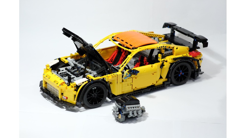 Lego Moc Nissan Fairlady 350z 18 Scale Moc By Isaac Yaw Rebrickable
